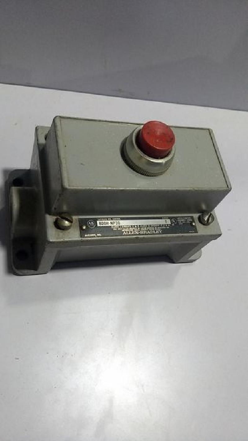 Allen-Bradley 800H-NP30 Heavy Duty Cover with Red Extended Head Button - S N Ship Spares