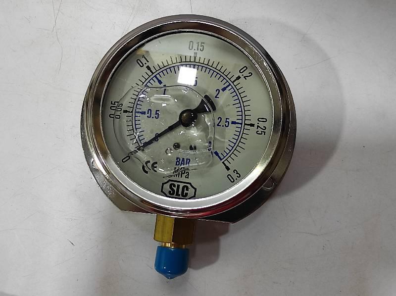 SLC BVS Pressure Gauge 100mm 0 3bar 0 0 3MPa S N Ship Spares