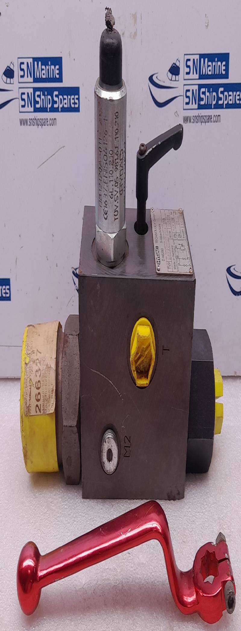 HYDAC SAF20M12T210A-S13 Safety And Shut-Off Block Max 400Bar 2120376 ...